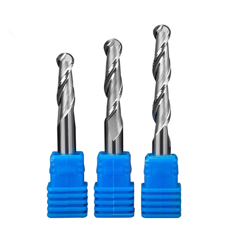 Two flutes ball nose end mill 1017 - Weix